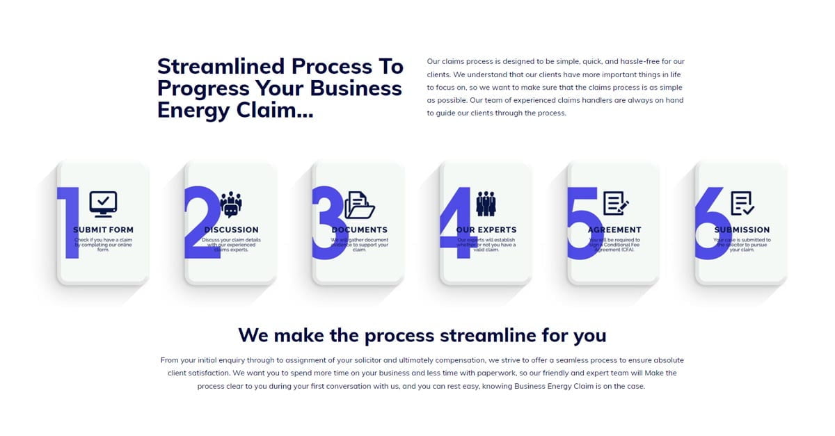 Business Energy Claims | Business Energy Commission Claims